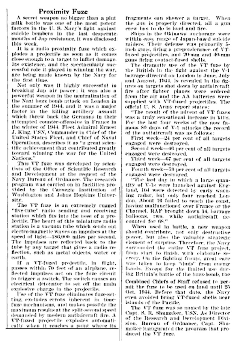 The Proximity Fuze: How Ipswich women helped win WW II – Historic Ipswich