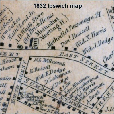 4 East St., the old Methodist Parsonage (1830) – Historic Ipswich
