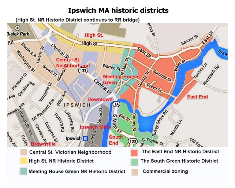 The Central Ipswich Victorian Neighborhood – Historic Ipswich