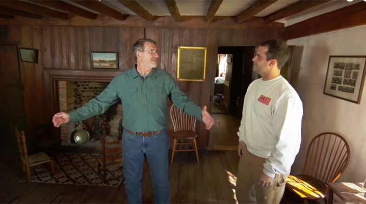 Norm Abram and Matt Diana Go Inside Two Old Houses – Historic Ipswich