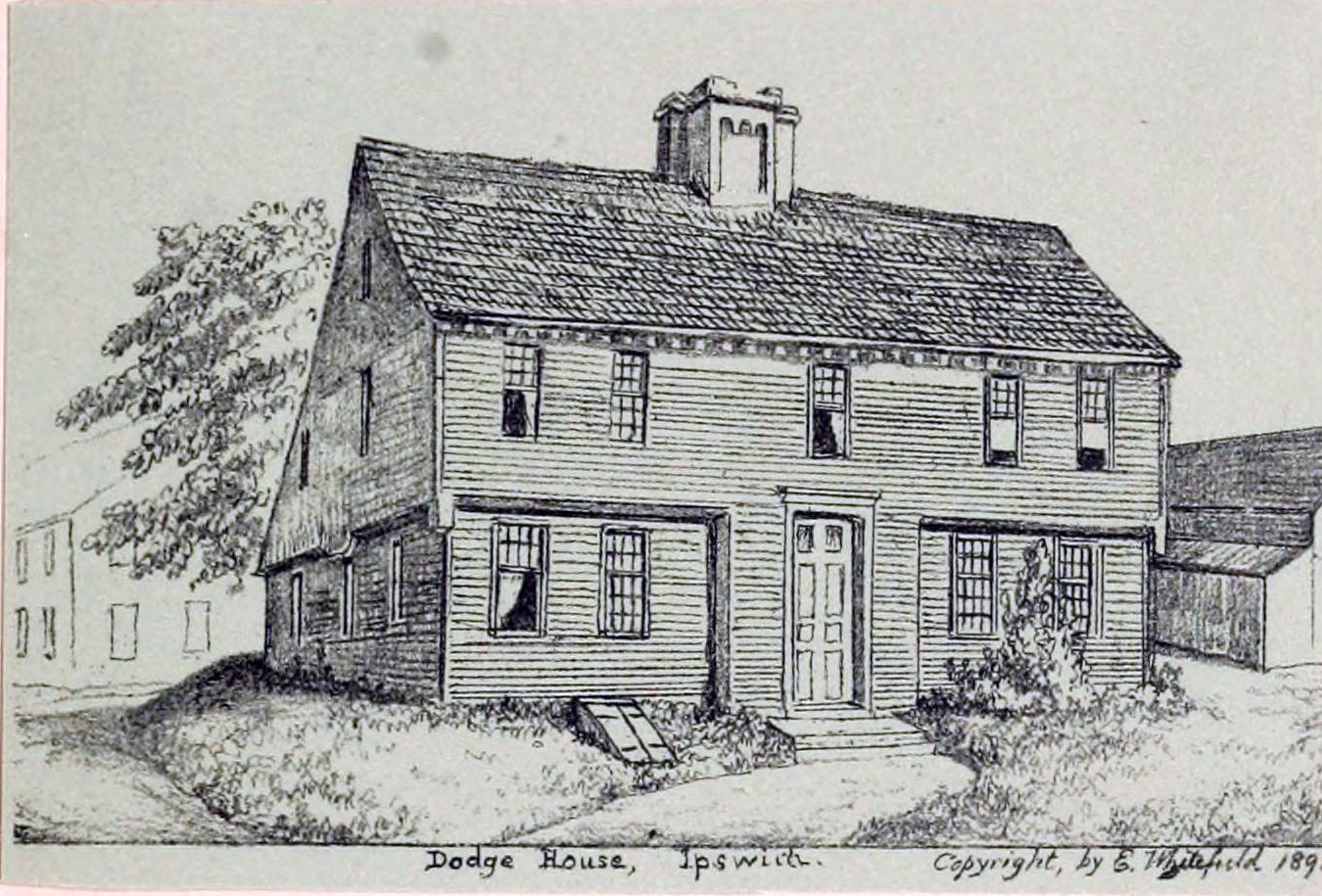 1695 William Donton House: a Lost Architectural Treasure – Historic Ipswich